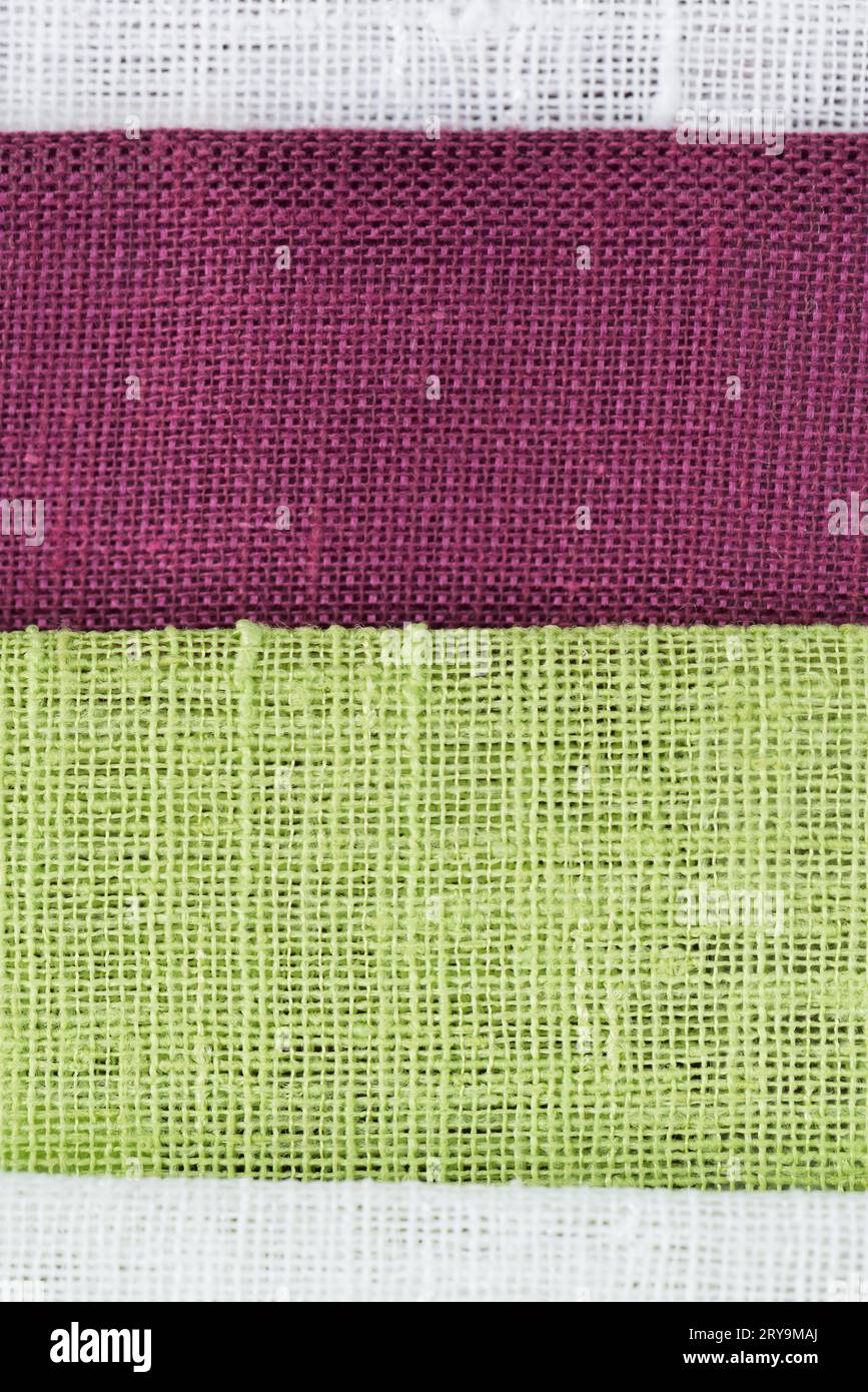 Multi color fabric texture samples Stock Photo - Alamy