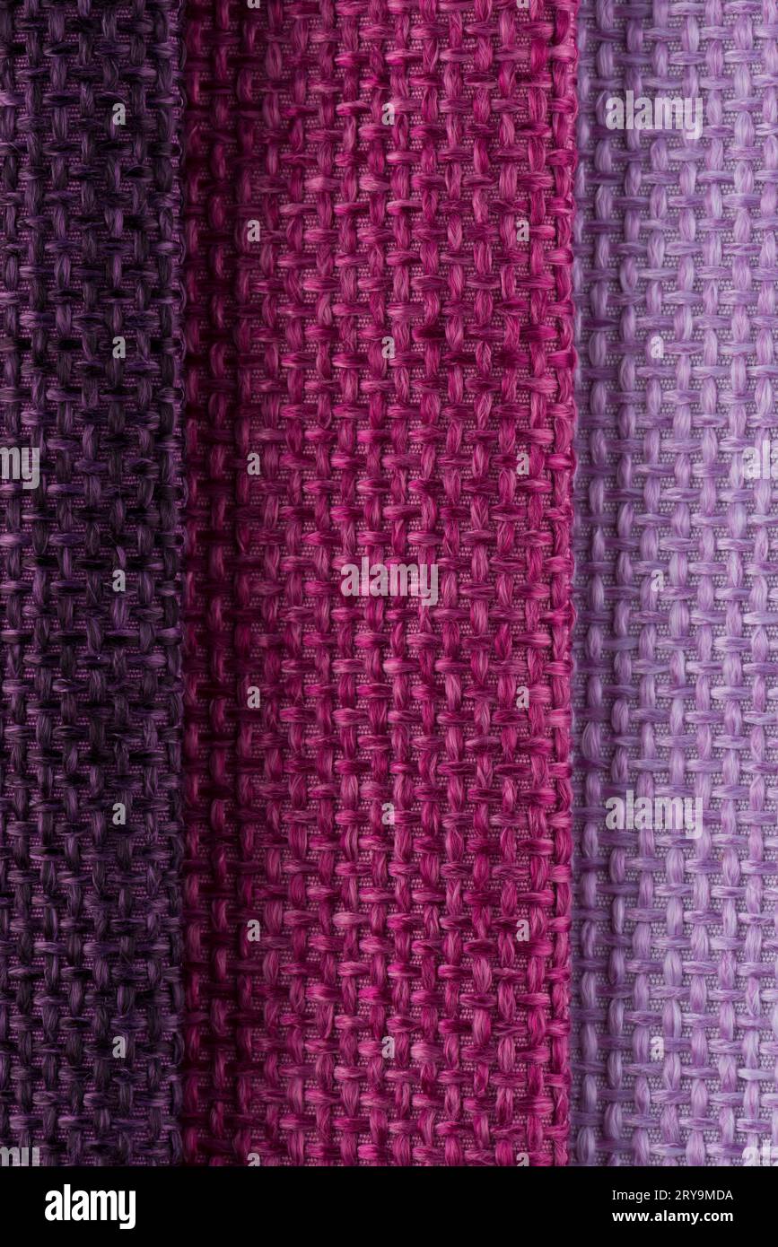 Multi color fabric texture samples Stock Photo - Alamy
