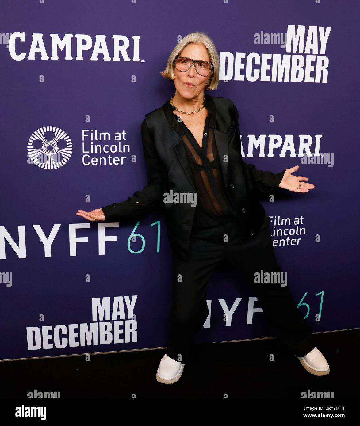 New York, United States. 29th Sep, 2023. Laura Rosenthal arrives on the ...