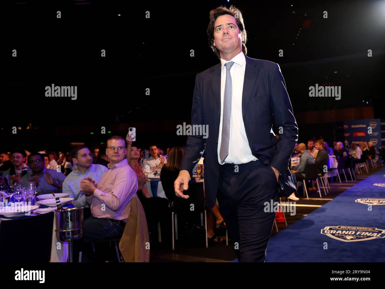 Melbourne, Australia. 30th Sep, 2023. Gillon McLachlan during the AFL ...