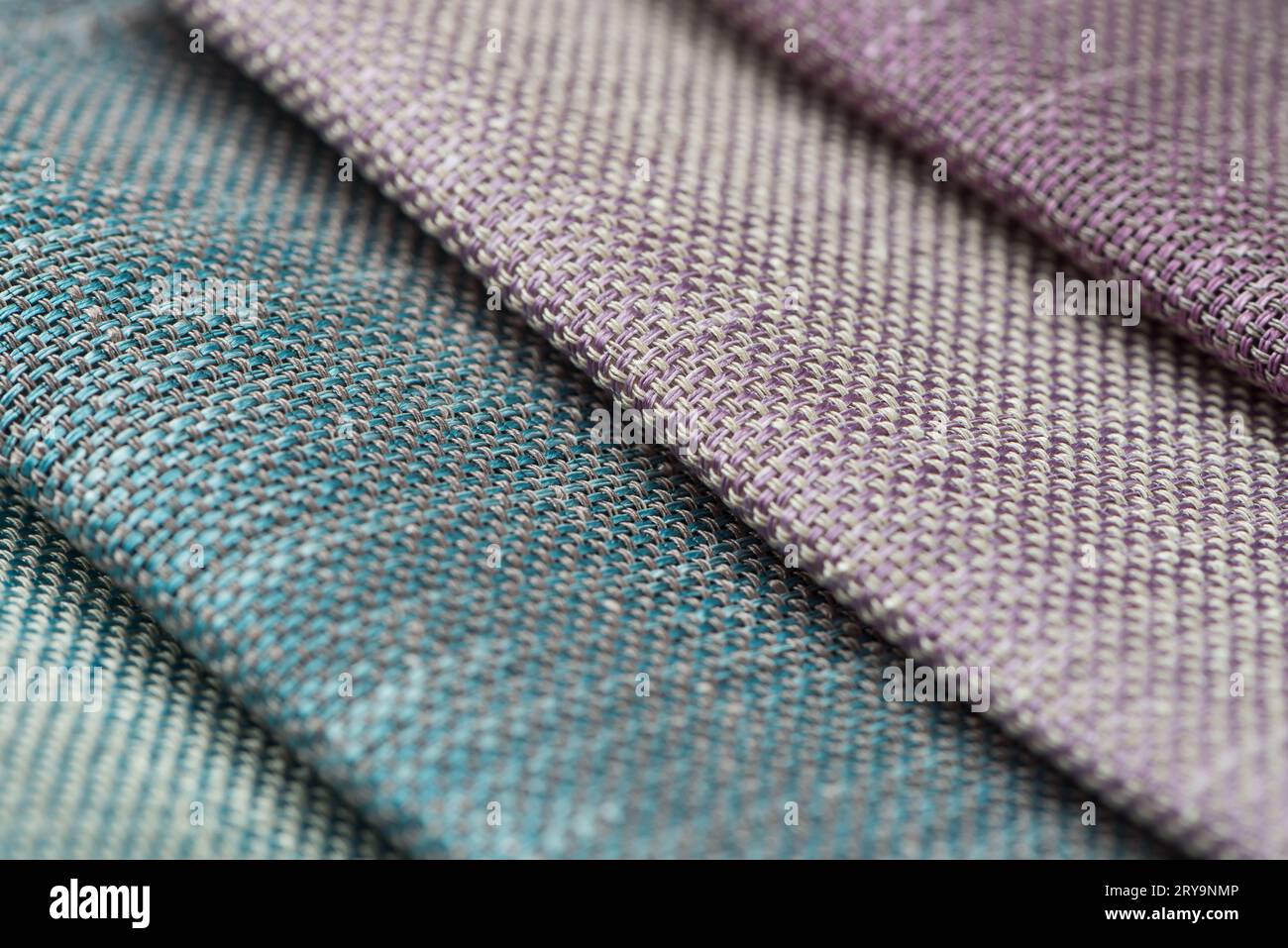 Multi color fabric texture samples Stock Photo - Alamy