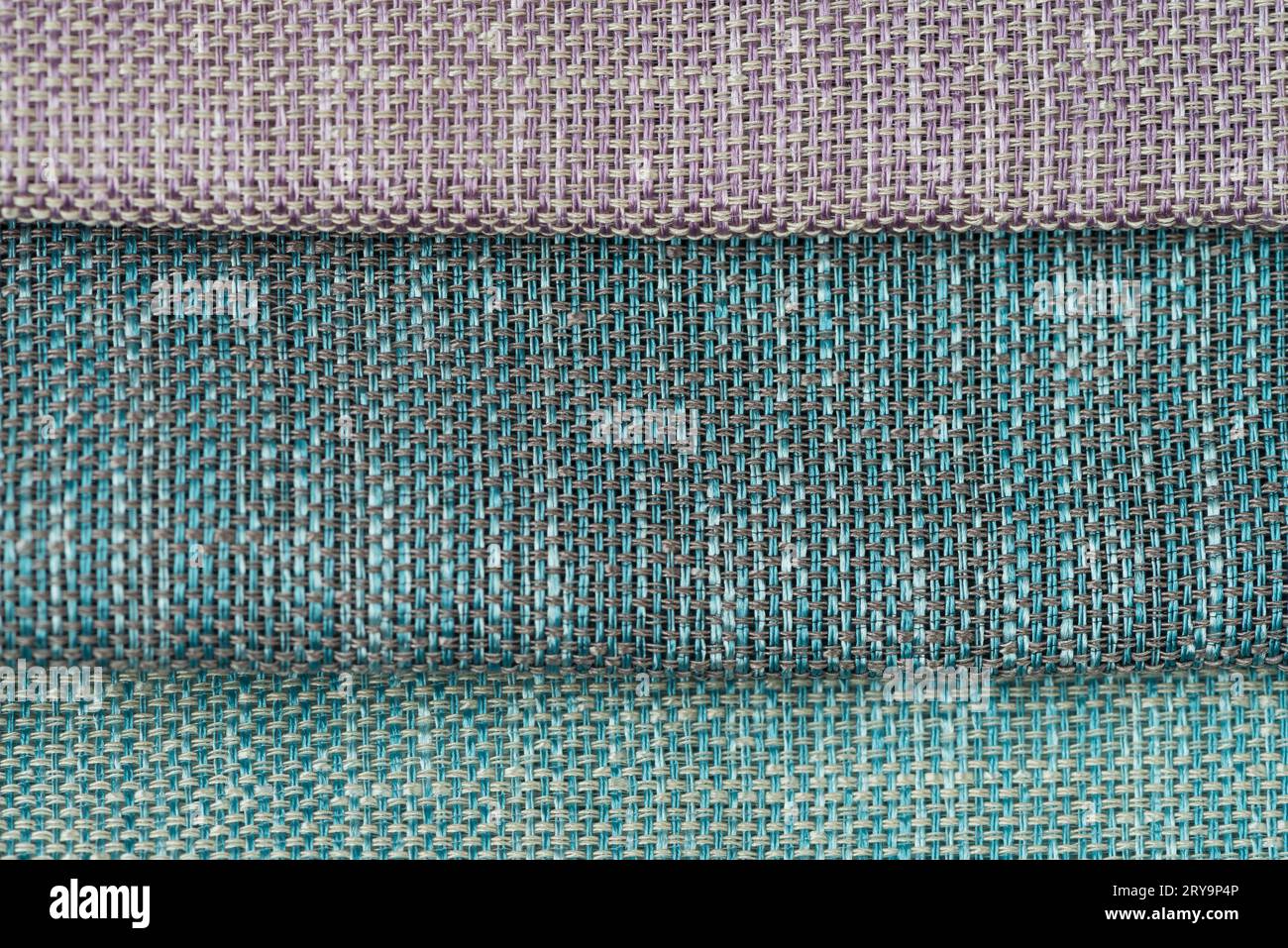 Multi color fabric texture samples Stock Photo - Alamy