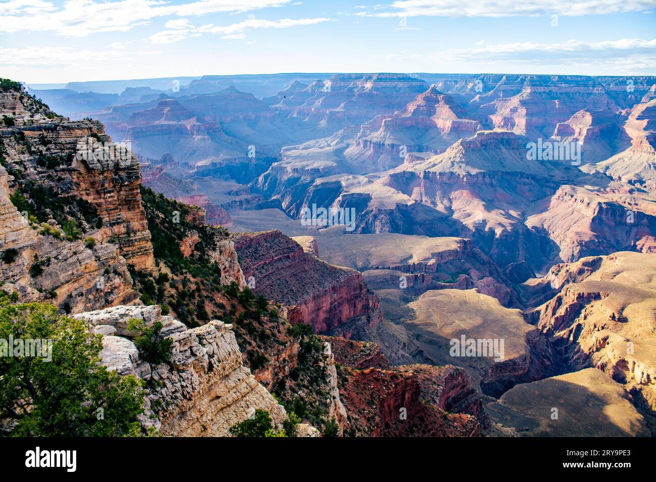 Light sun rays high contrast shadows in grand canyon Stock Photo - Alamy