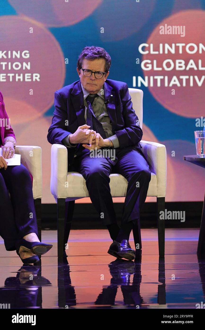 New York Hilton Midtown, New York, USA, September 19, 2023 - (L-R ...