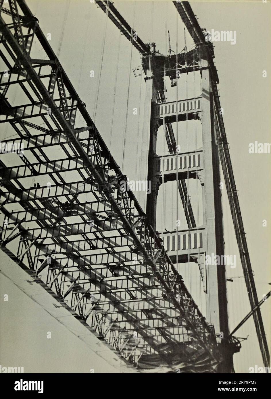 Golden gate bridge construction worker hi-res stock photography and ...