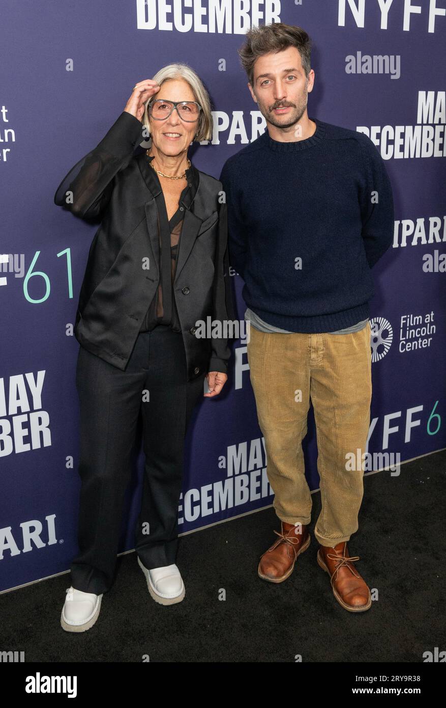 Laura Rosenthal and Sam Lisenco attend opening night of 61st New York ...