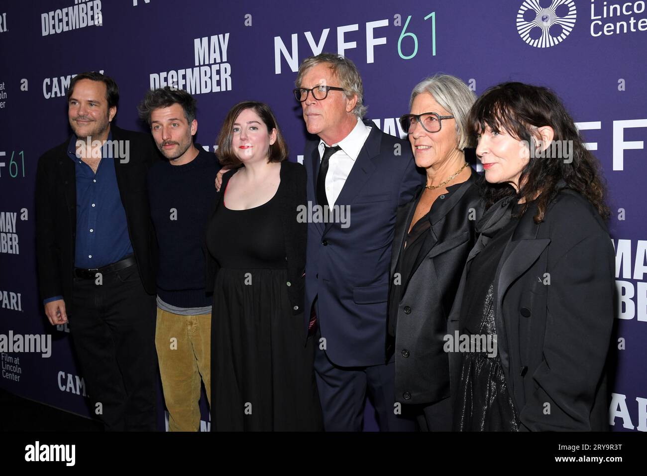 New York, USA. 29th Sep, 2023. Marcelo Zarvos, Sam Lisenco, Samy Burch ...