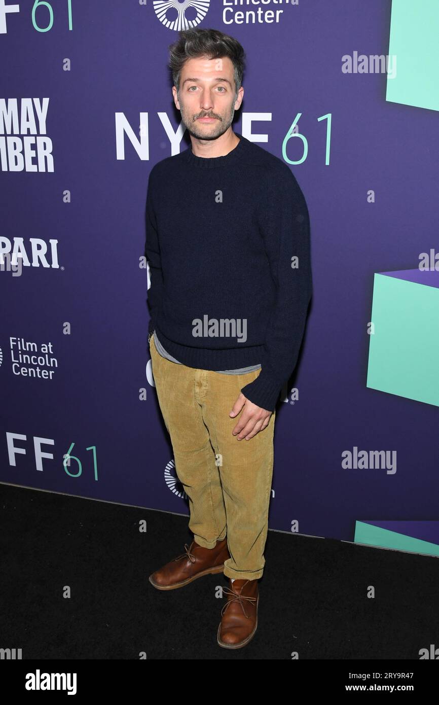 New York, USA. 29th Sep, 2023. Sam Lisenco attending the "May December ...