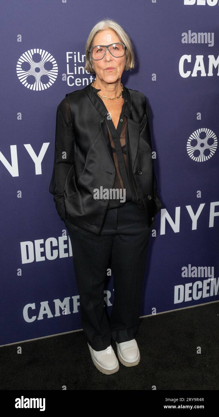 Laura Rosenthal attends opening night of 61st New York Film Festival ...