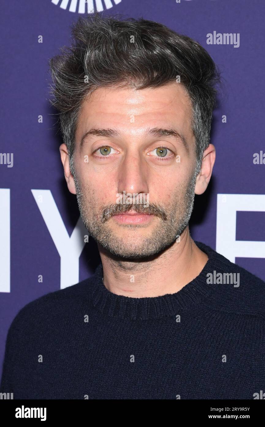 New York, USA. 29th Sep, 2023. Sam Lisenco attending the "May December ...