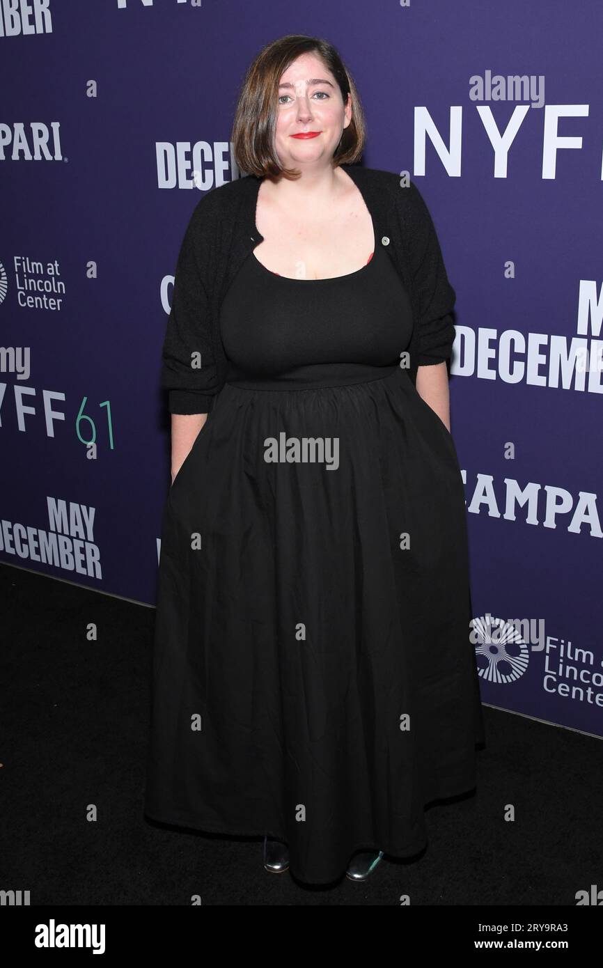 New York, USA. 29th Sep, 2023. Samy Burch attending the "May December ...