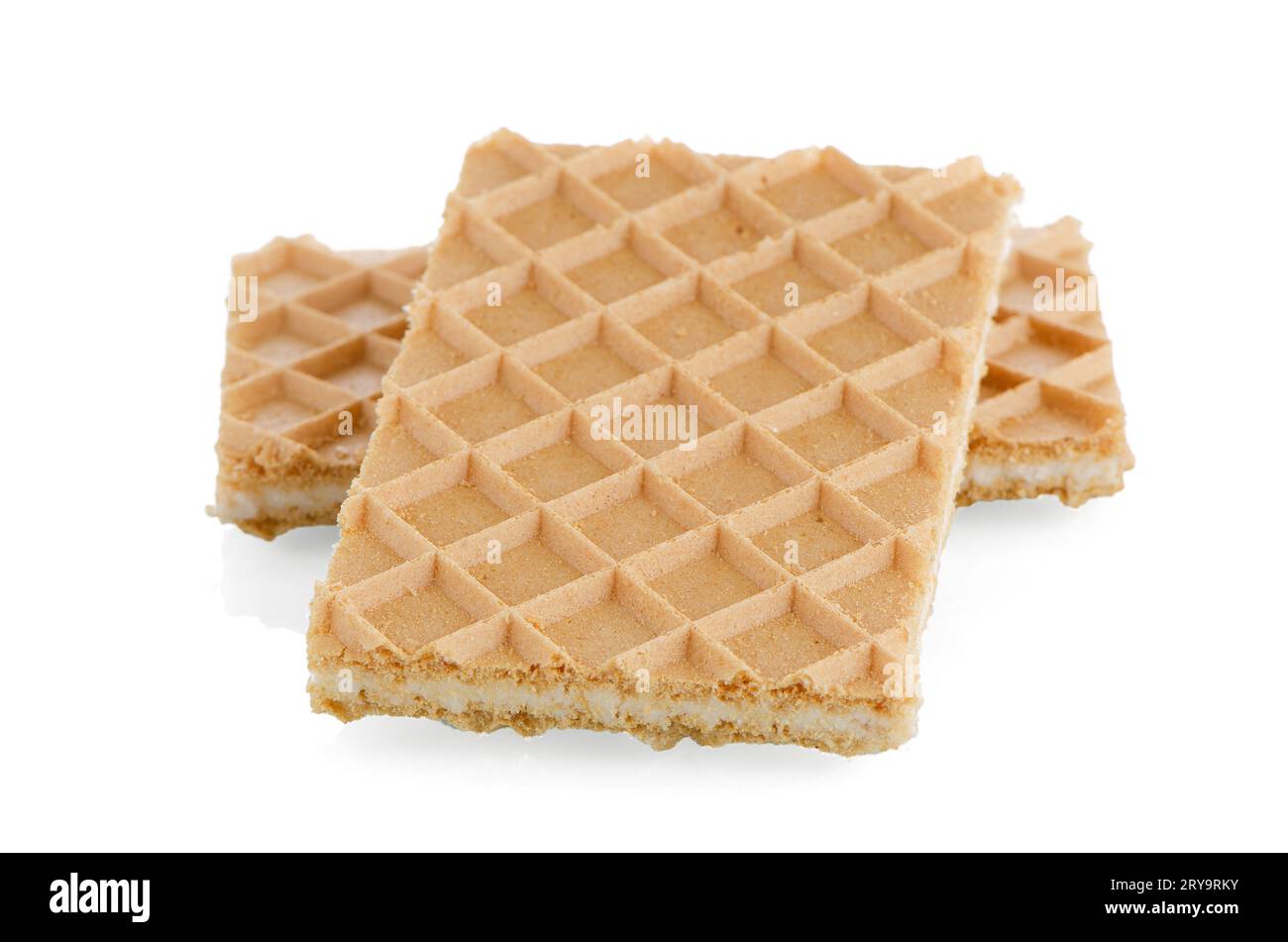 Closeup wafers Cut Out Stock Images & Pictures - Alamy