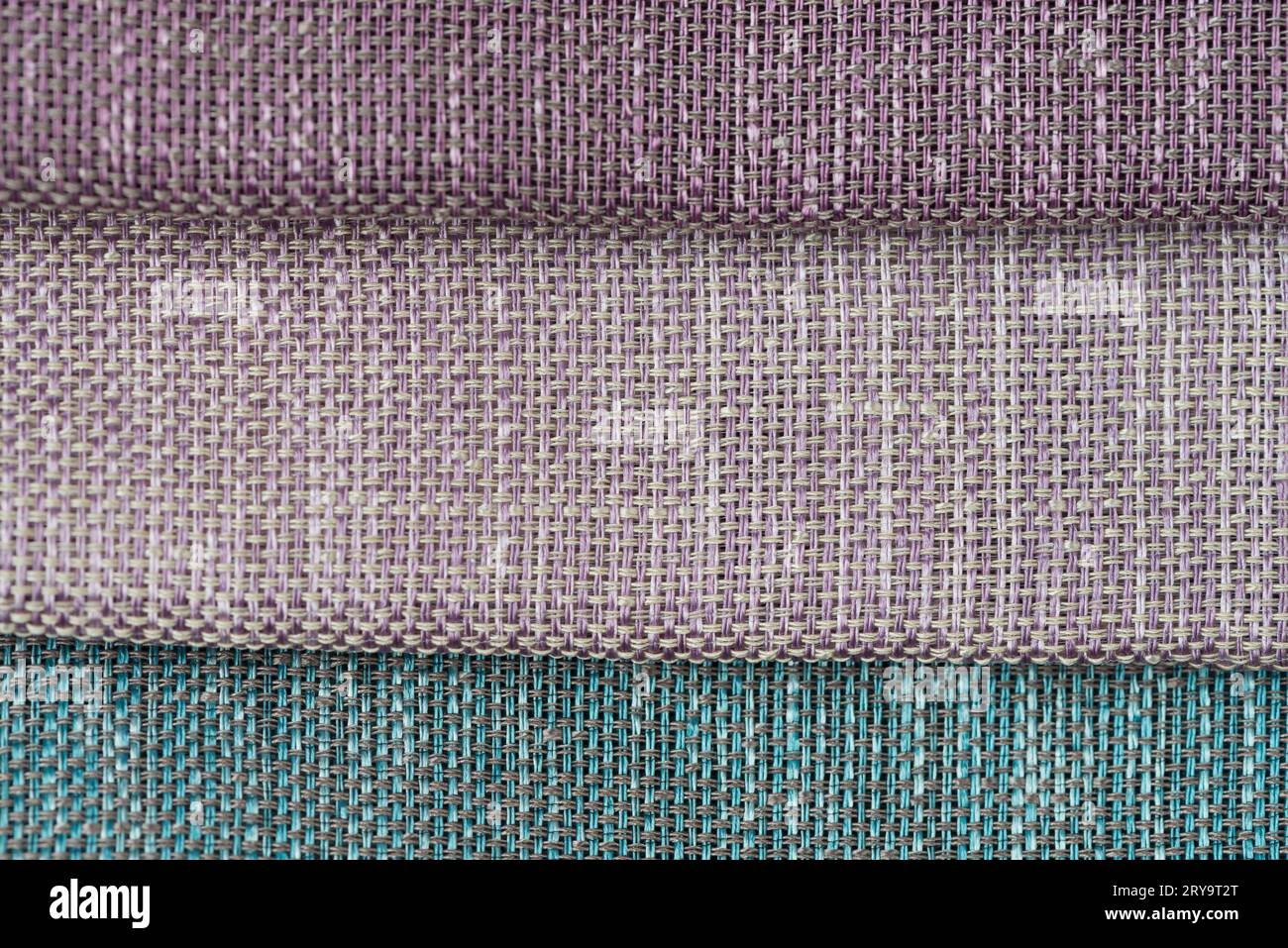 Multi color fabric texture samples Stock Photo - Alamy
