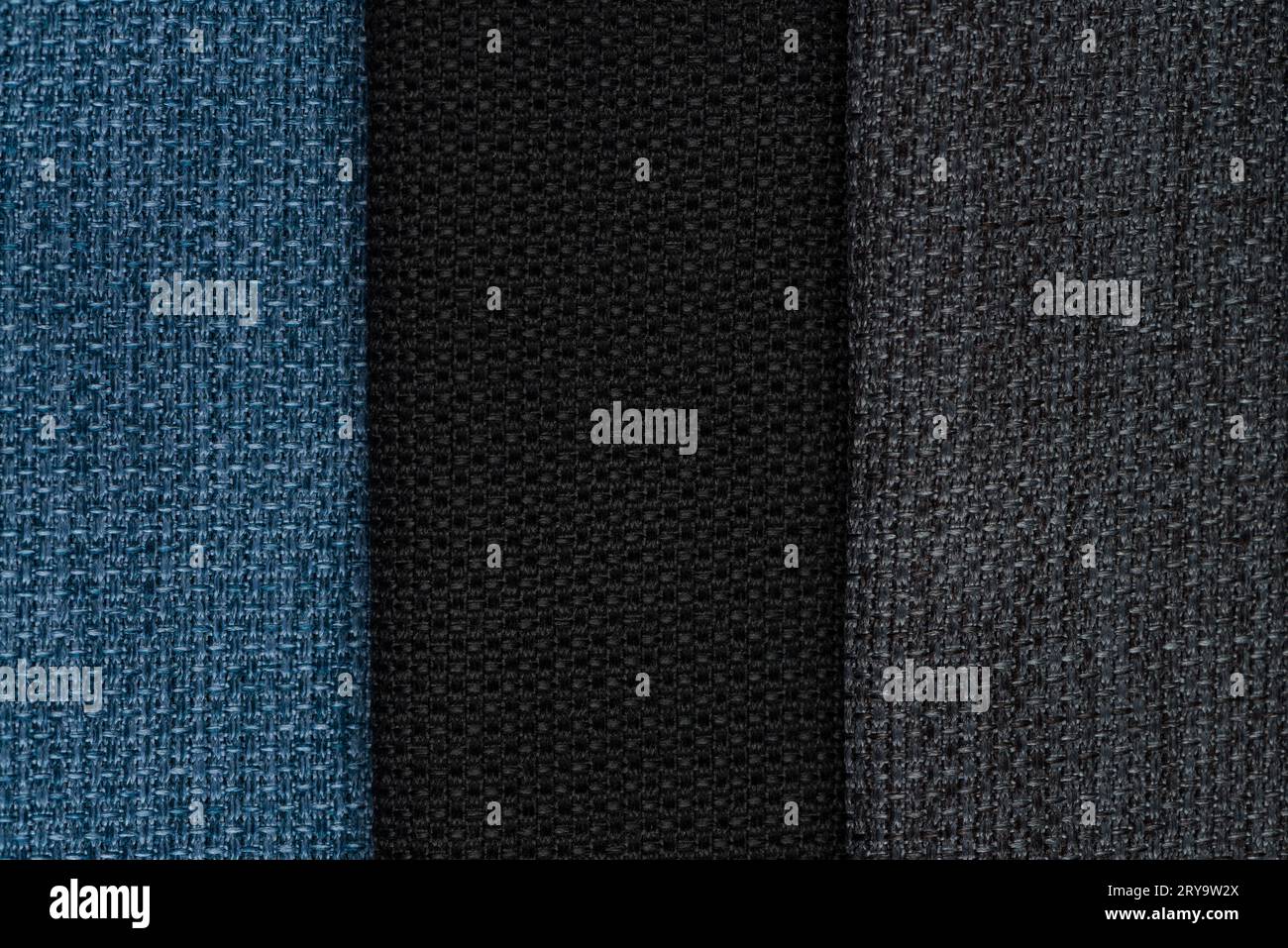 Multi color fabric texture samples Stock Photo - Alamy