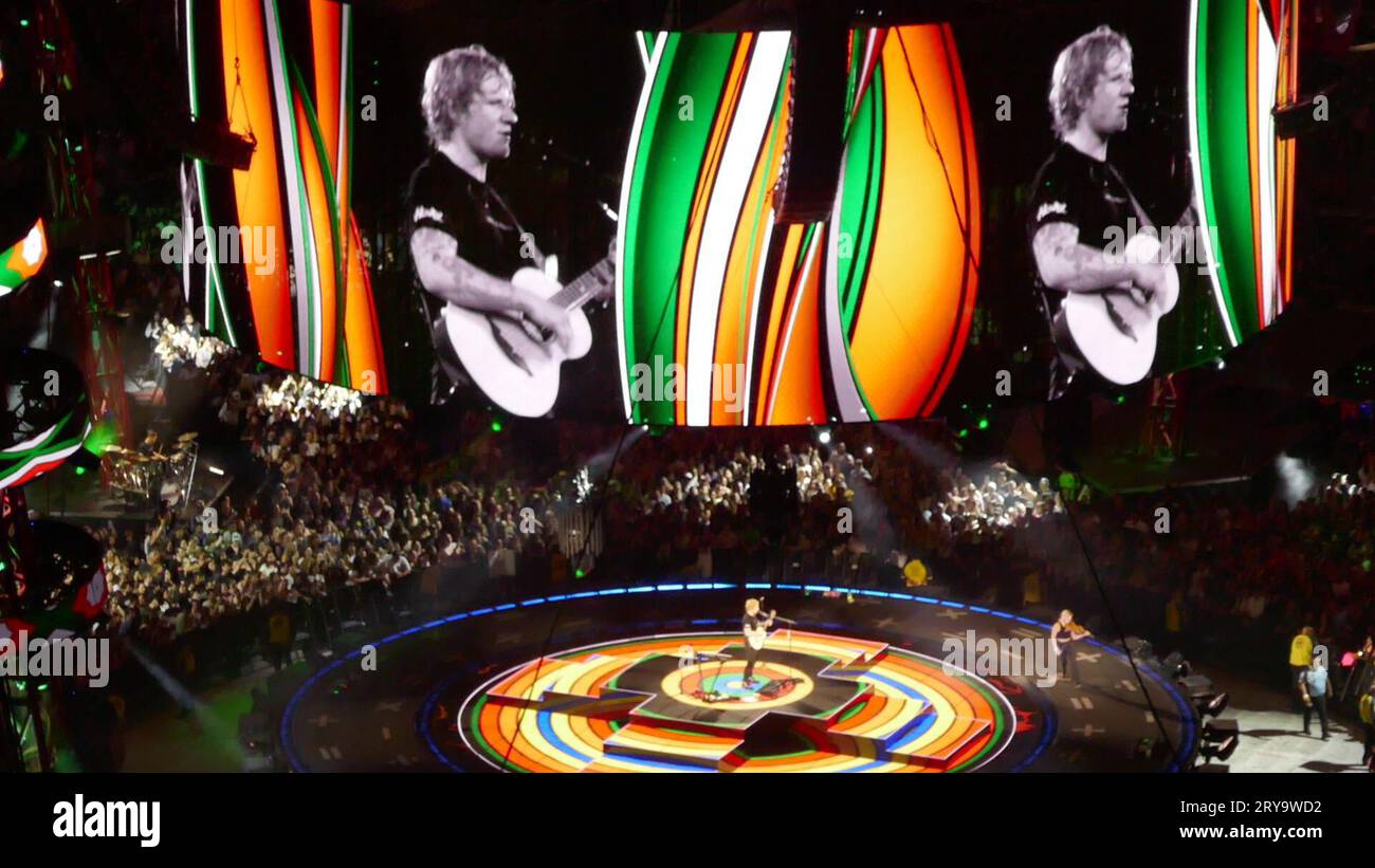 Ed sheeran 2023 tour hi-res stock photography and images - Alamy