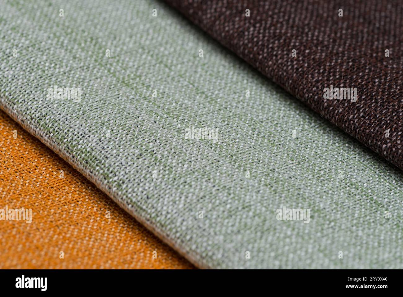 Multi color fabric texture samples Stock Photo - Alamy