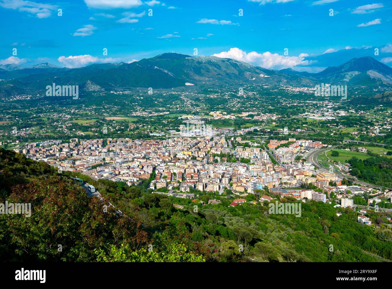 Aerial view monte cassino hi-res stock photography and images - Alamy
