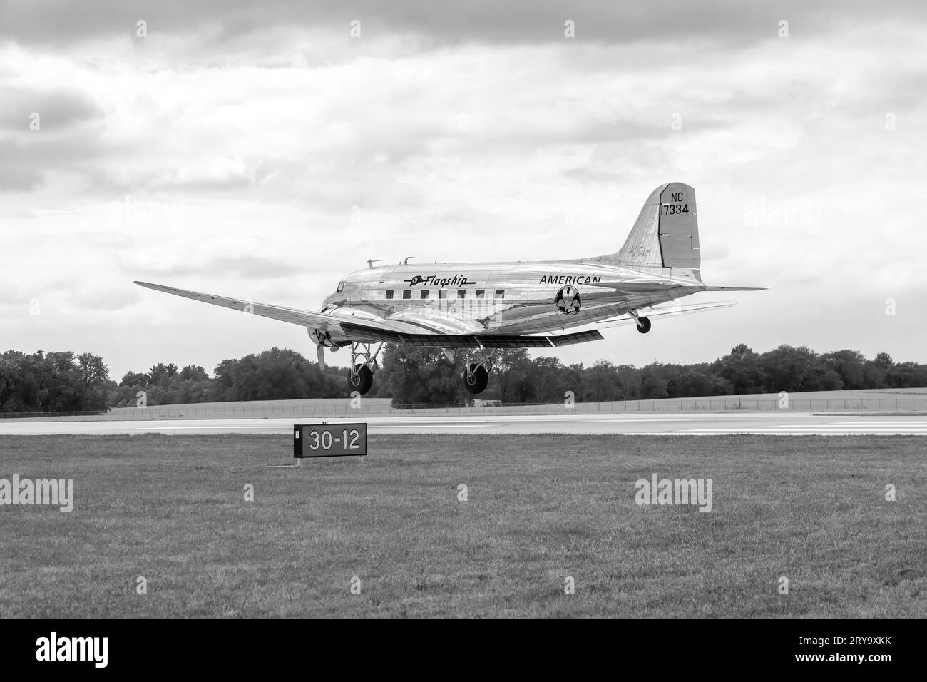 The Flagship Detroit a restored 1937 Douglas DC-3 aircraft visited ...