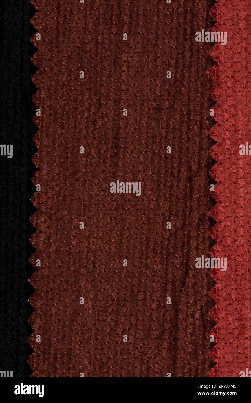 Multi color fabric texture samples Stock Photo - Alamy