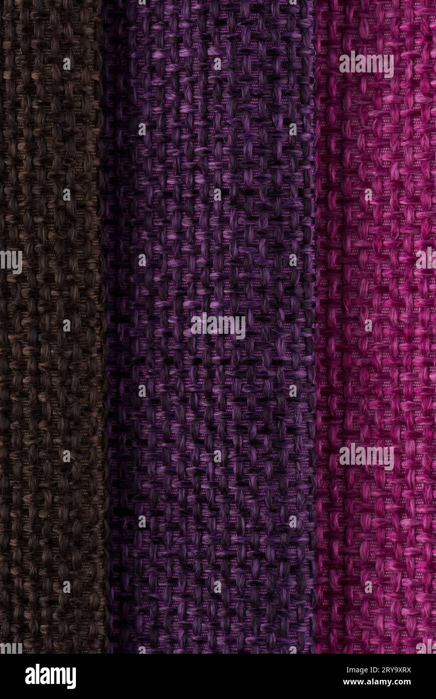 Multi color fabric texture samples Stock Photo - Alamy