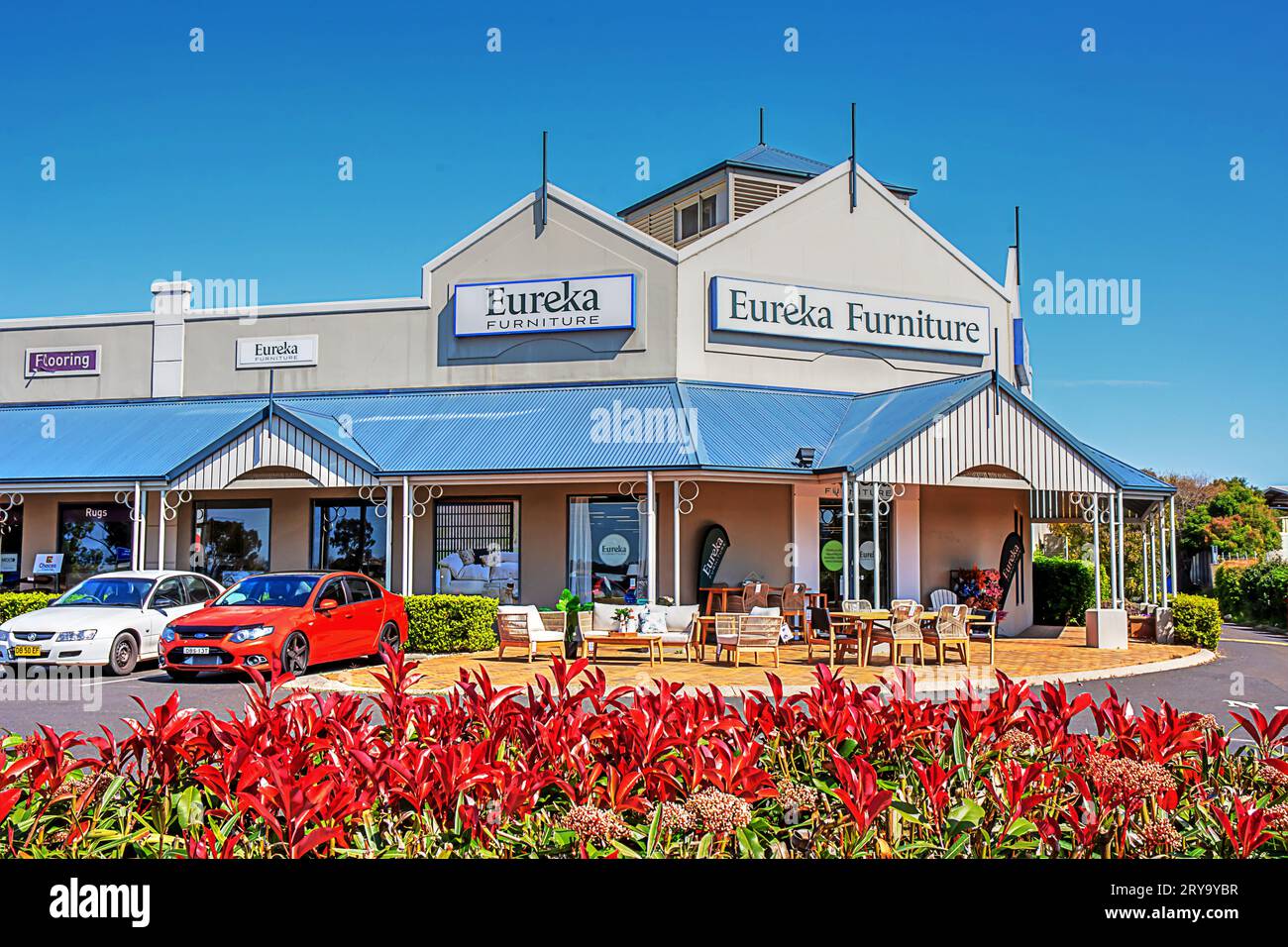 Eureka Furniture retail store on Goonoo Goonoo Road Tamworth Stock Photo - Alamy