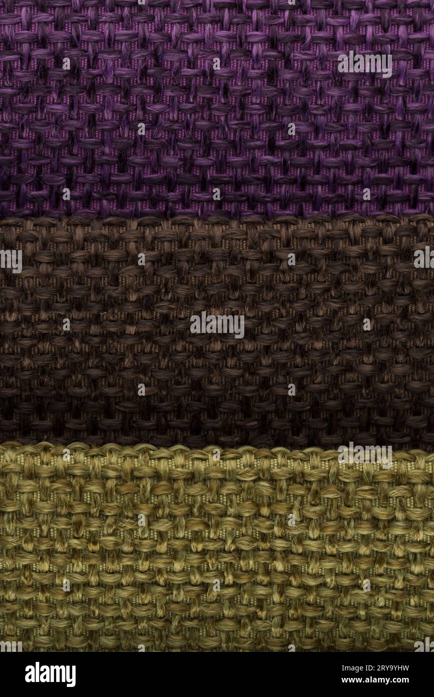 Multi color fabric texture samples Stock Photo - Alamy