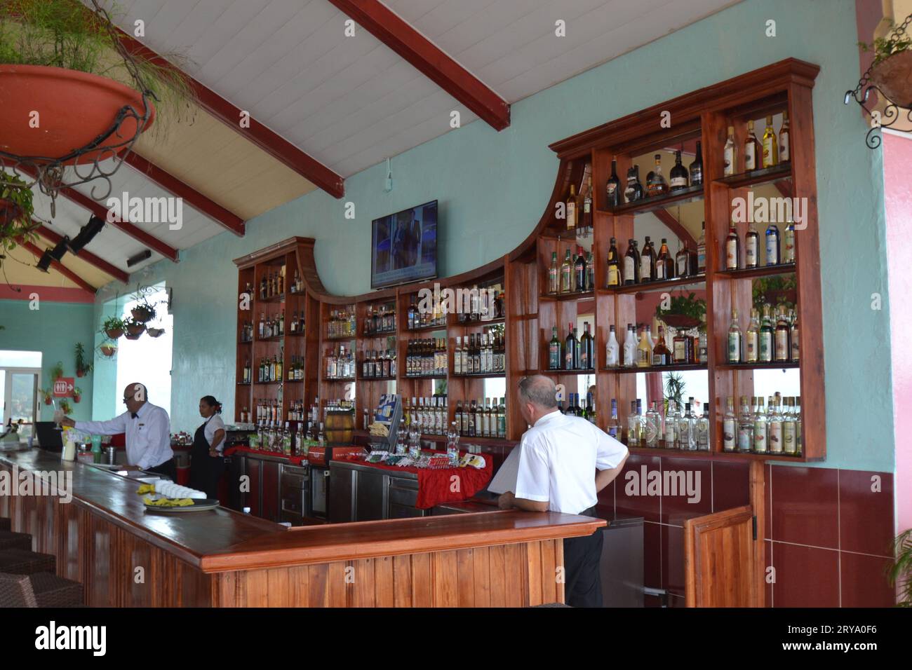 Bar in Havana Cuba Stock Photo - Alamy