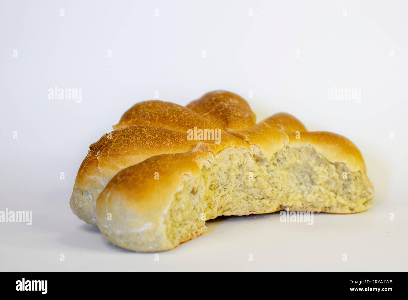 Homemade lamb type bread, traditional food in Argentina on white ...