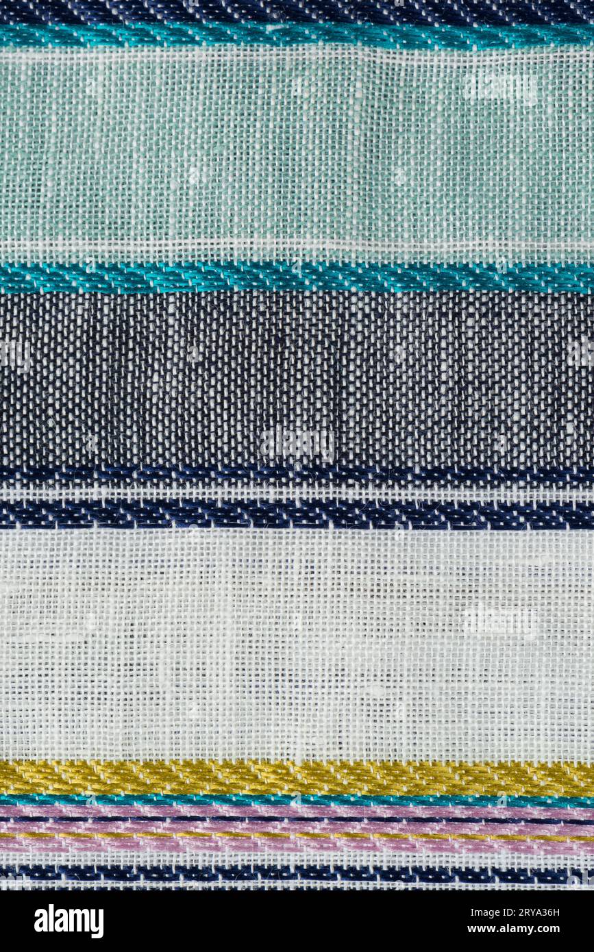 Multi color fabric texture samples Stock Photo - Alamy