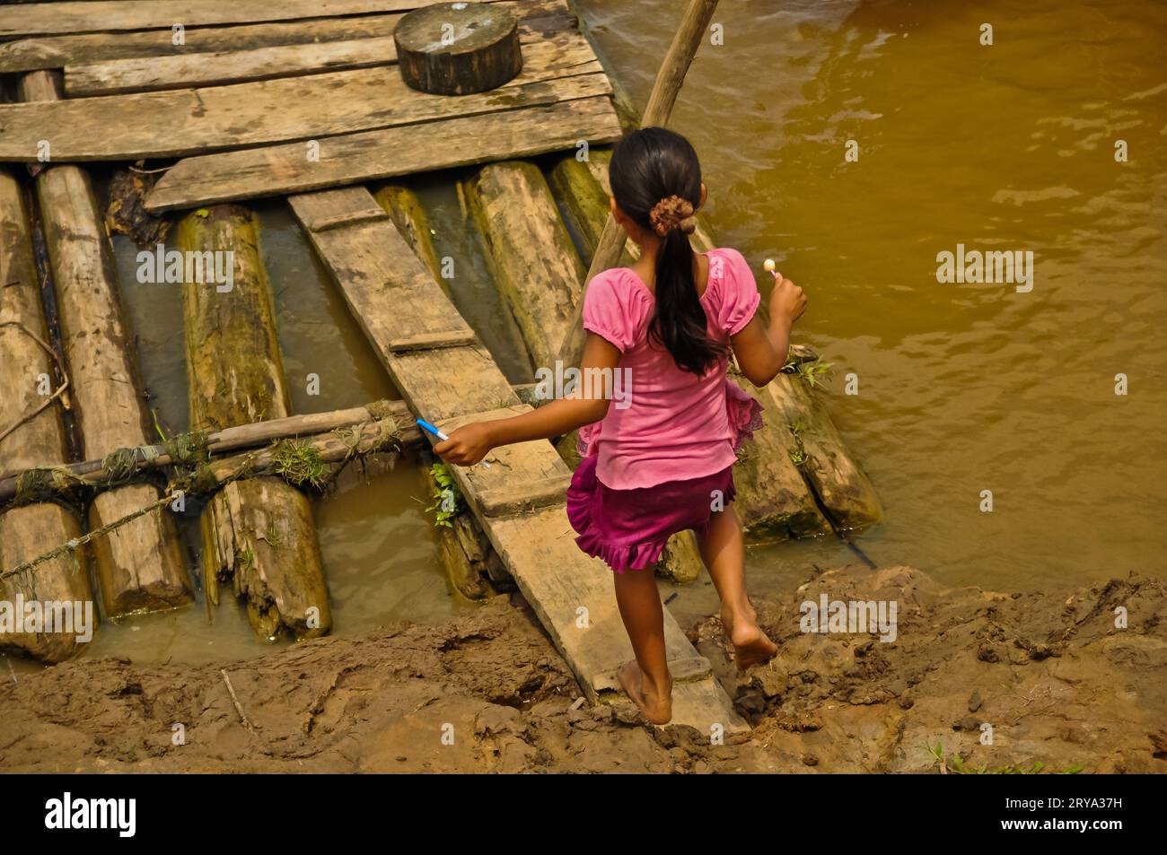 Amazon rainforest indigenous village hi-res stock photography and ...