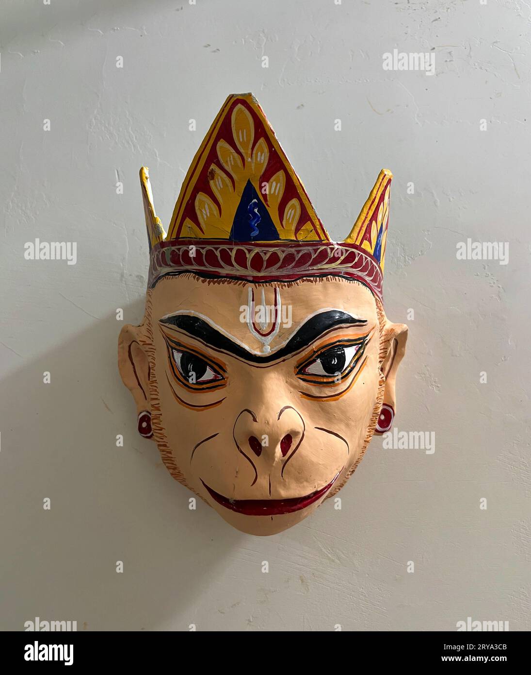 Mask making at a satra in Majuli Assam , the process of mask making , mask making culture Stock ...