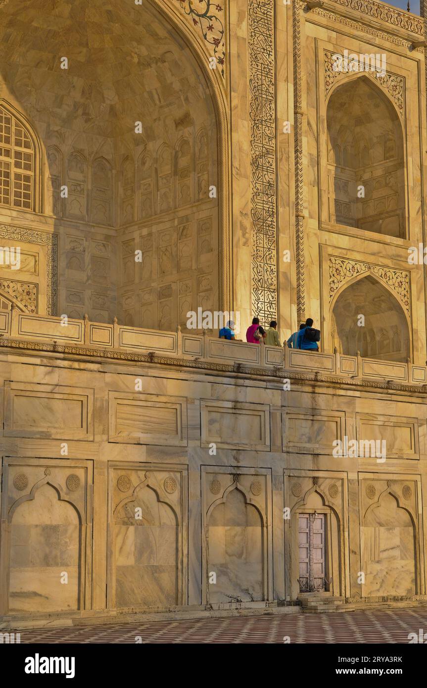 Magical Taj Mahal at Golden Hour, Agra Stock Photo - Alamy