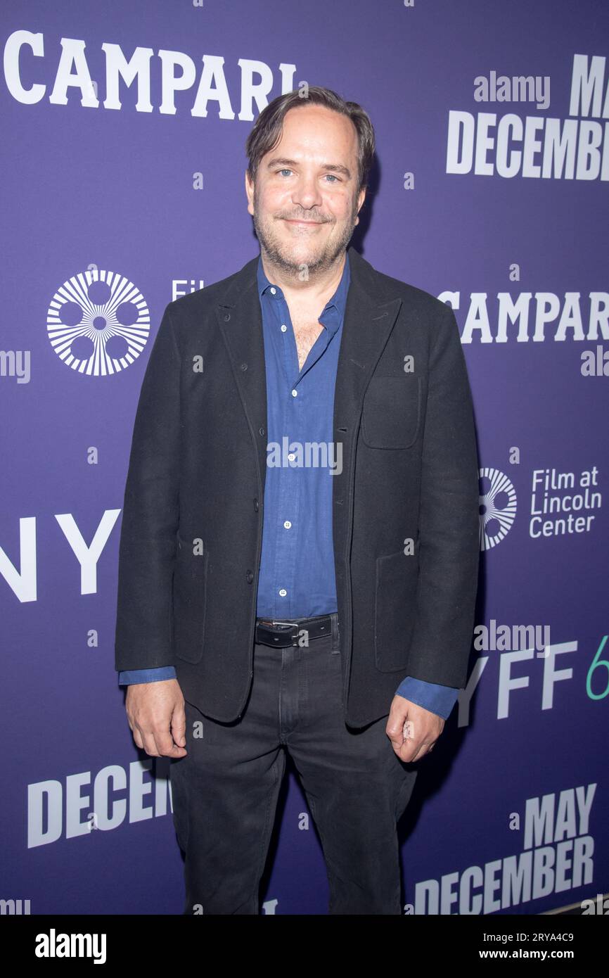 New York, United States. 29th Sep, 2023. Marcelo Zarvos attends the red ...