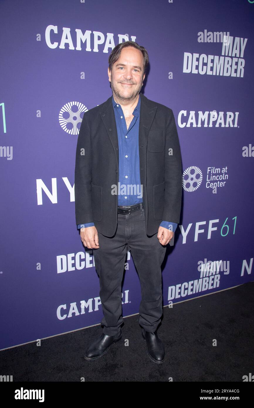 New York, United States. 29th Sep, 2023. Marcelo Zarvos attends the red ...