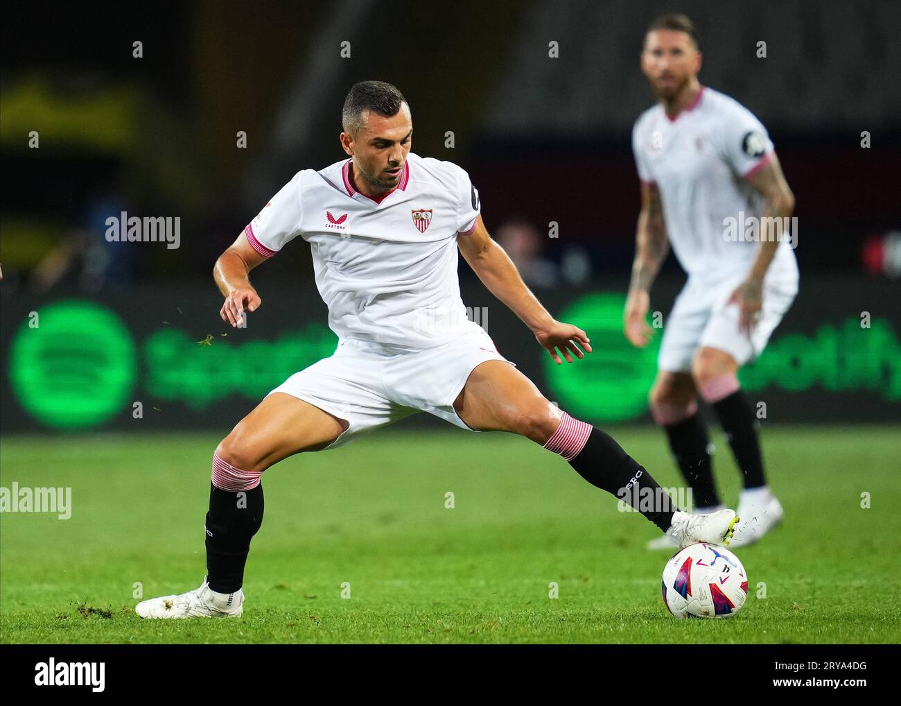 Barcelona, Spain. 29th Sep, 2023. Joan Jordan of Sevilla FC during the ...