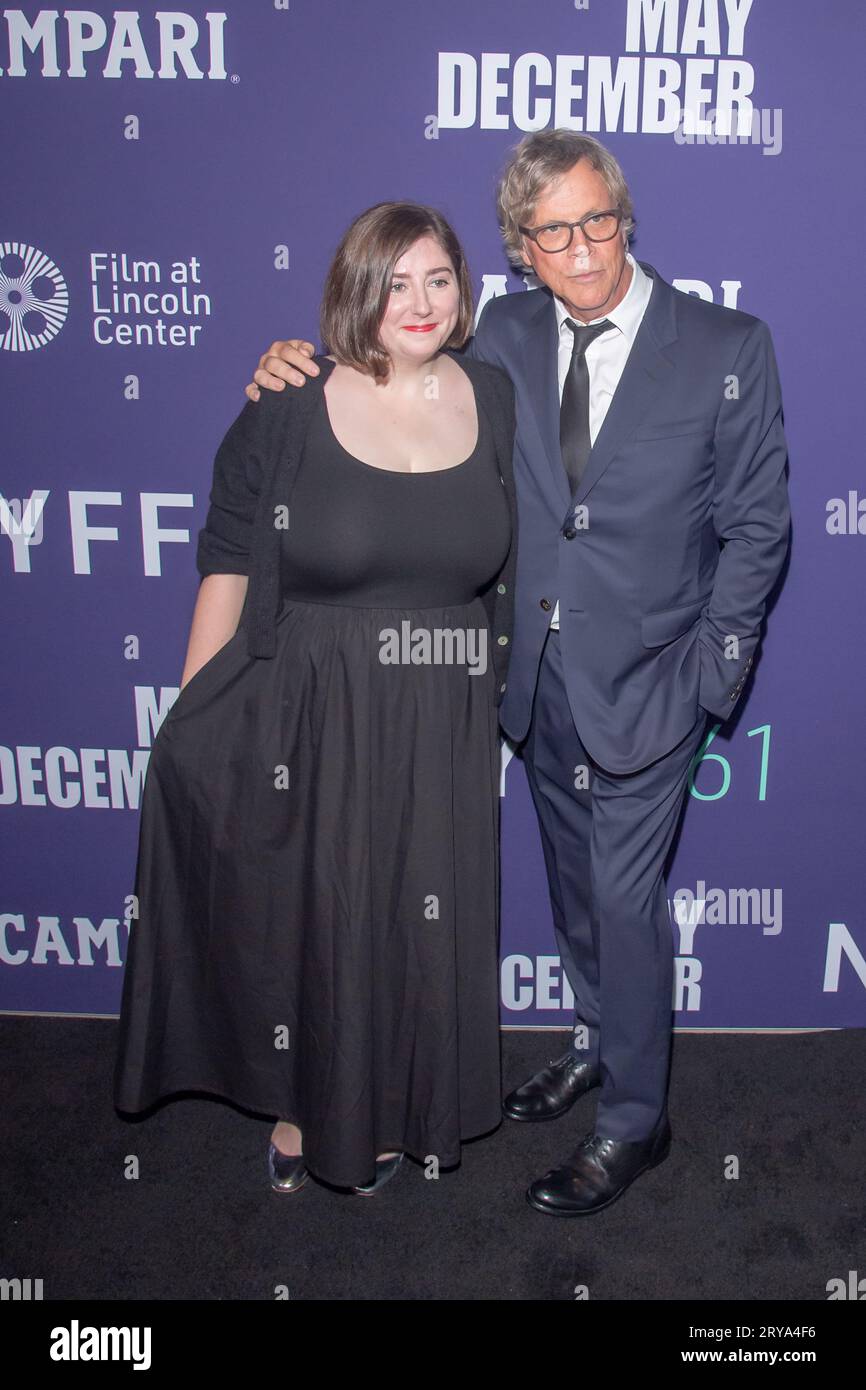 New York, United States. 29th Sep, 2023. Samy Burch and Todd Haynes ...