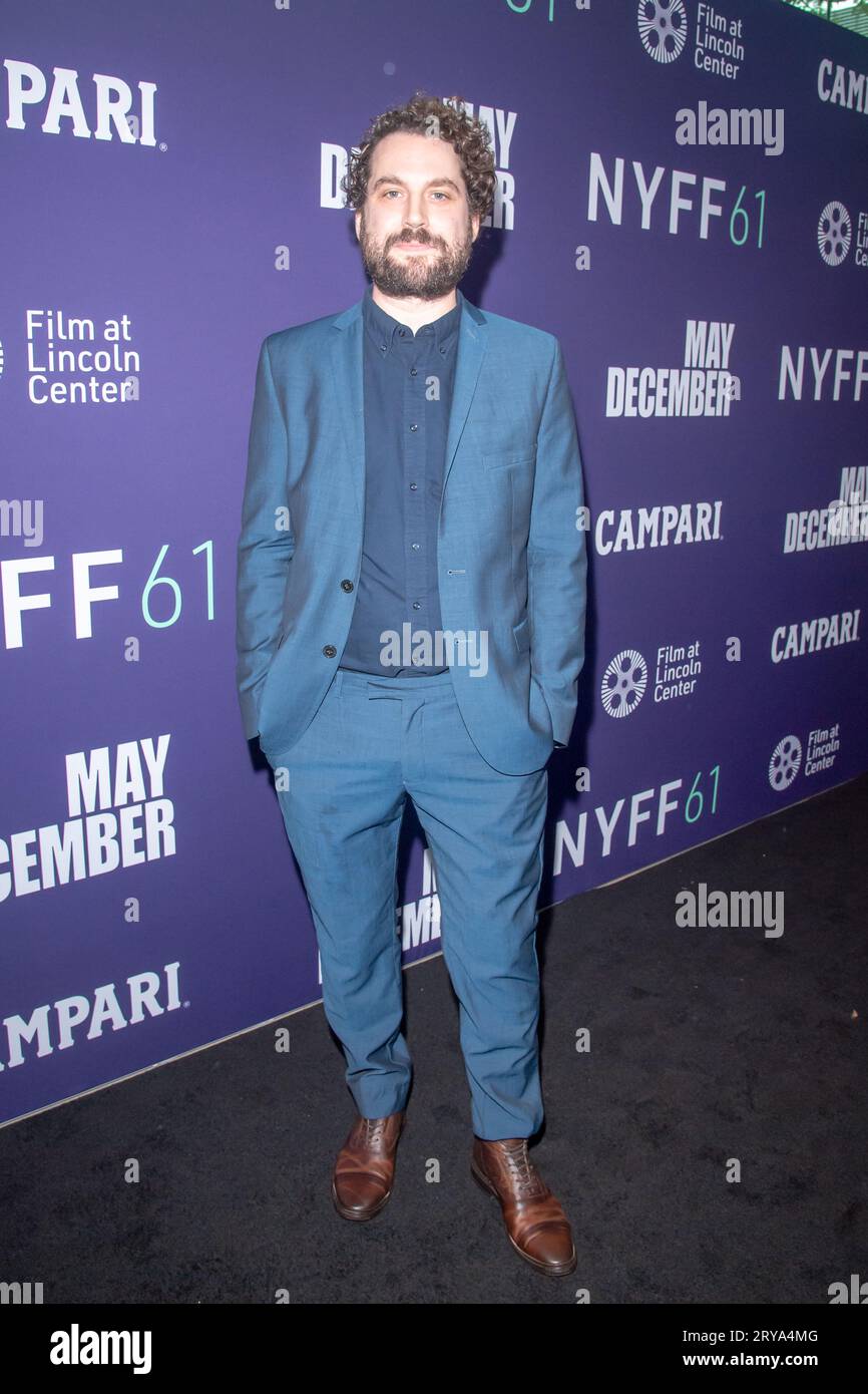New York, United States. 29th Sep, 2023. Alex Mechanik attends the red ...