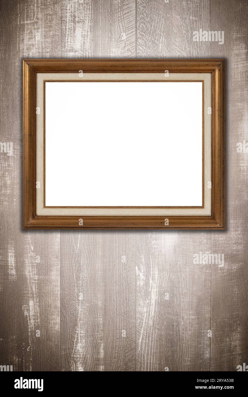 Old picture frame Stock Photo - Alamy