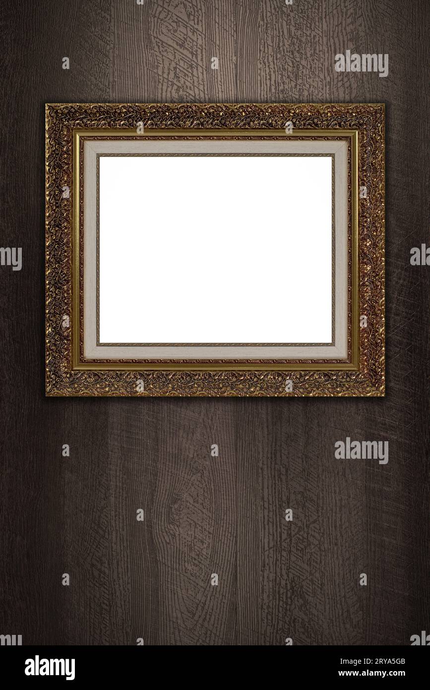 Old picture frame Stock Photo - Alamy