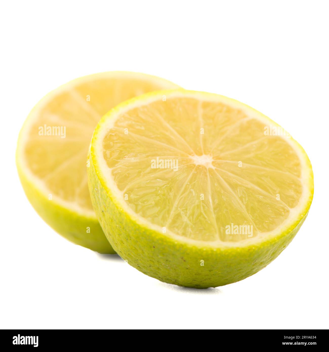 Fresh limes lemon green Cut Out Stock Images & Pictures - Alamy