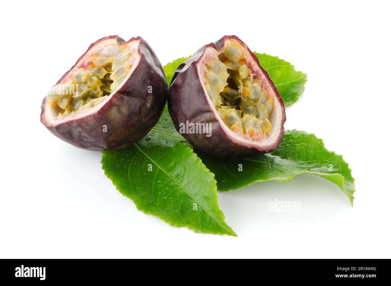 Fresh passion fruit Stock Photo - Alamy