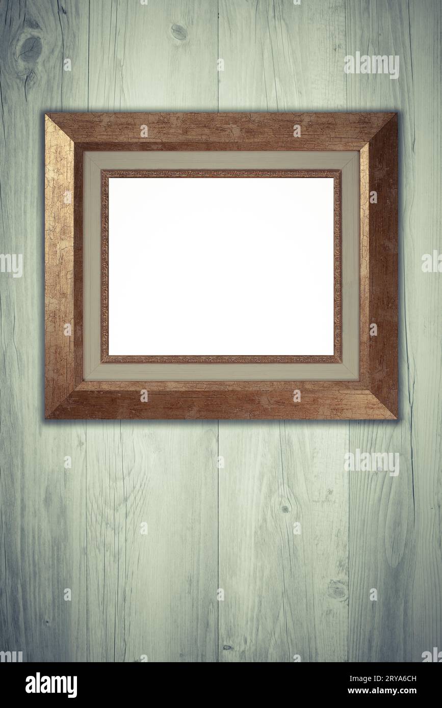 Old picture frame Stock Photo - Alamy