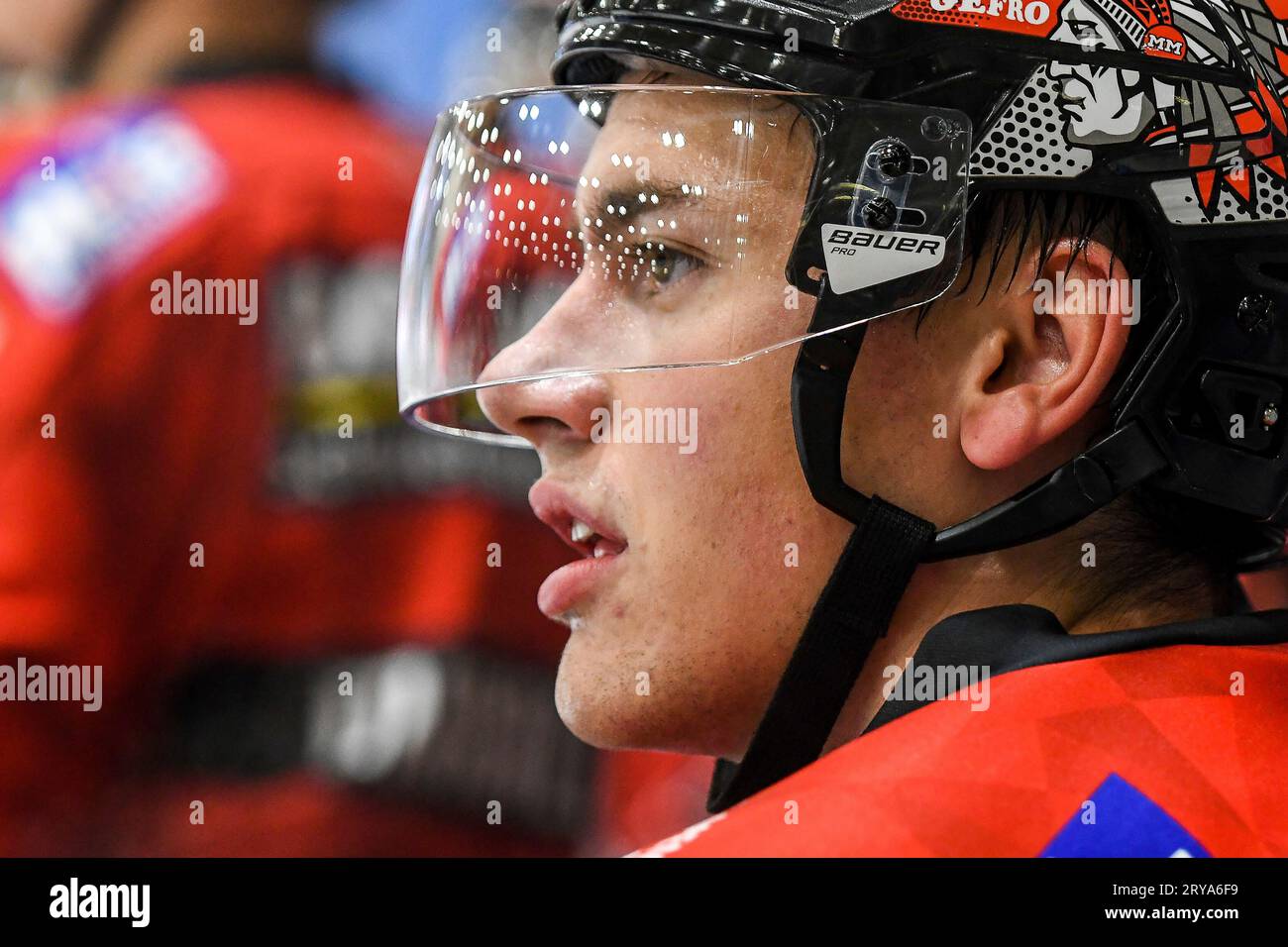 Memmingen, Deutschland. 29th Sep, 2023. 29.09.2023, Eissporthalle am ...