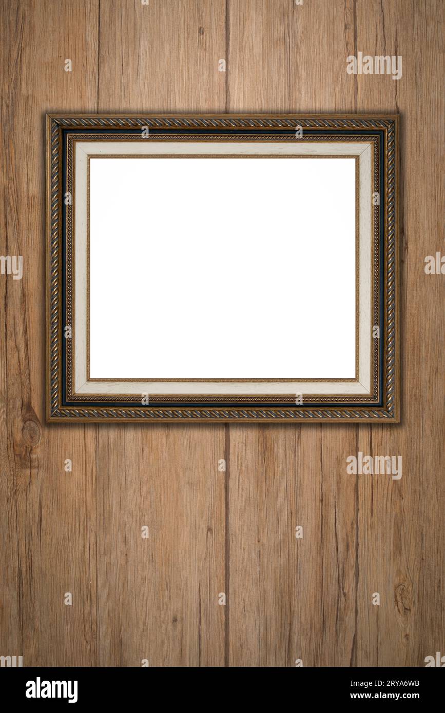 Old picture frame Stock Photo - Alamy