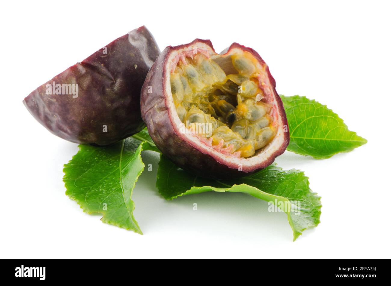 Fresh passion fruit Stock Photo - Alamy