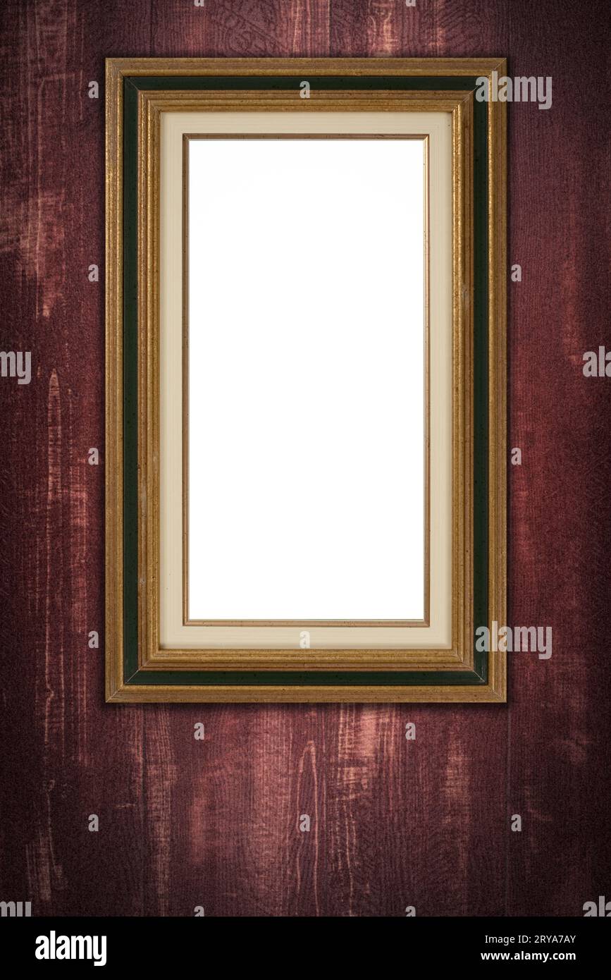Old picture frame Stock Photo - Alamy