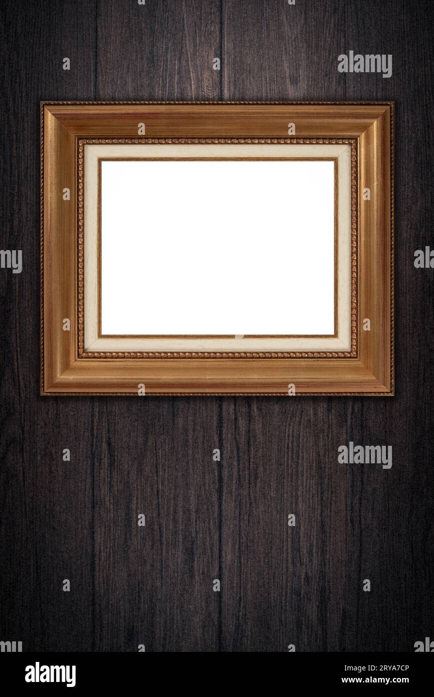 Old picture frame Stock Photo - Alamy