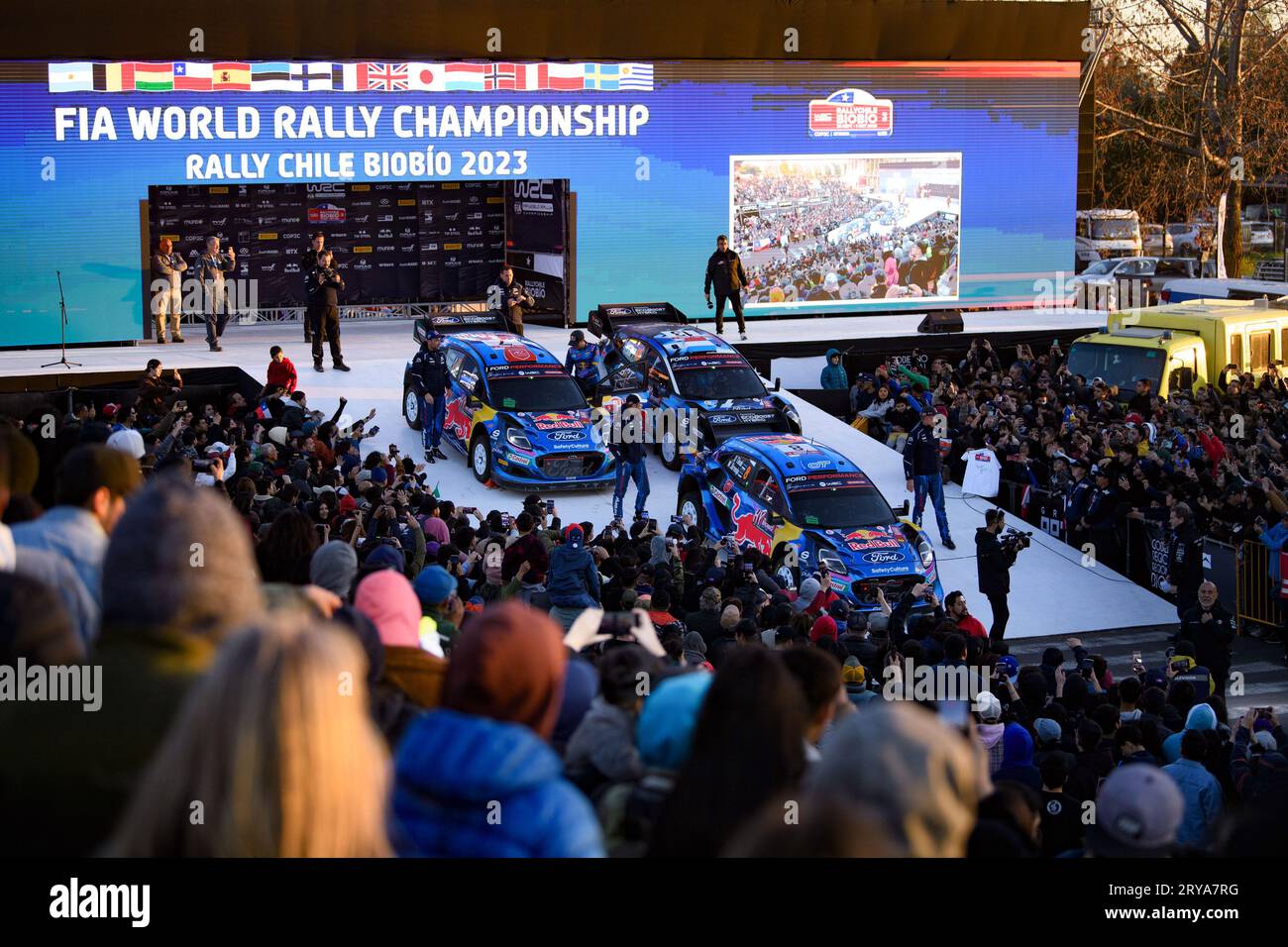Los Angeles, Chile. 28th Sep, 2023. During Fia World Rally Championship ...