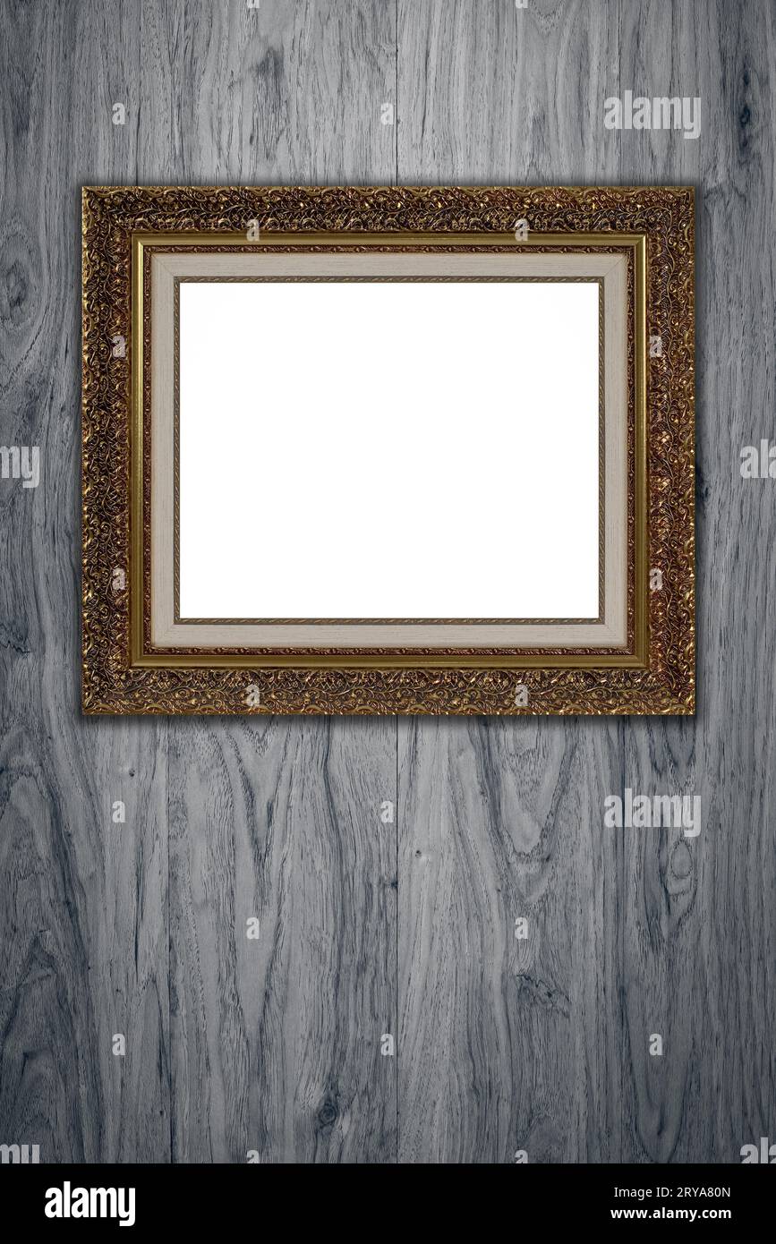 Old picture frame Stock Photo - Alamy