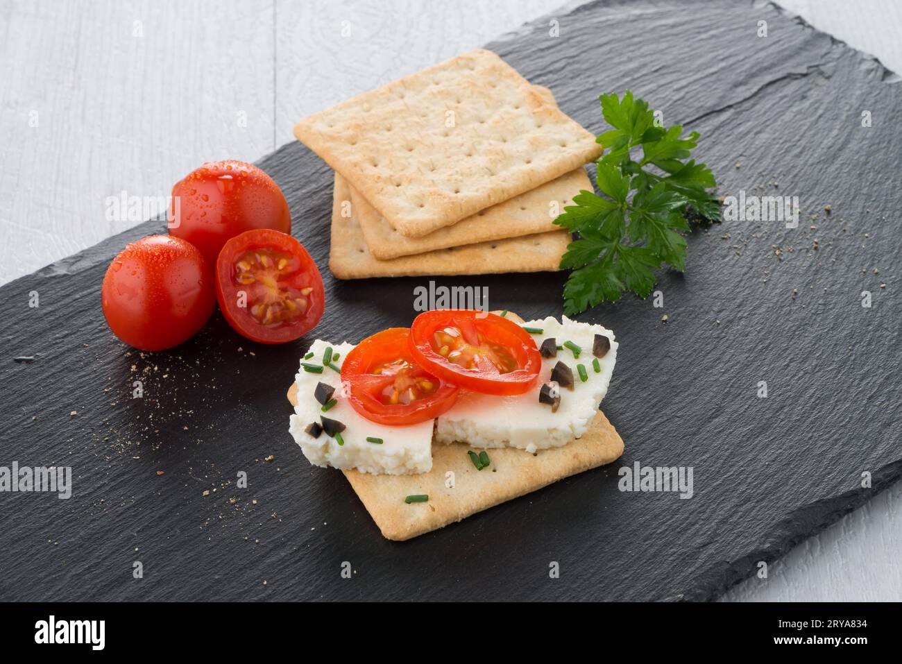 Crispbread sandwich hi-res stock photography and images - Alamy